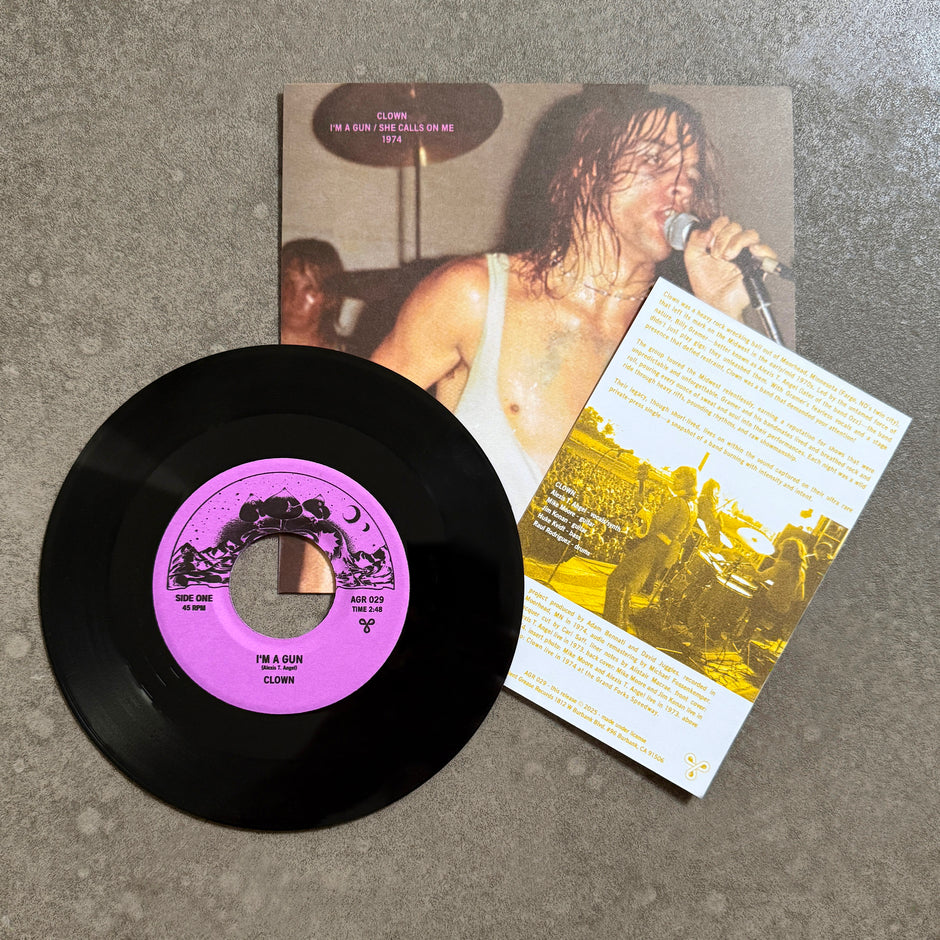 ANCIENT GREASE RECORDS ARCHIVAL RECORD LABEL HEAVY 1970s ROCK